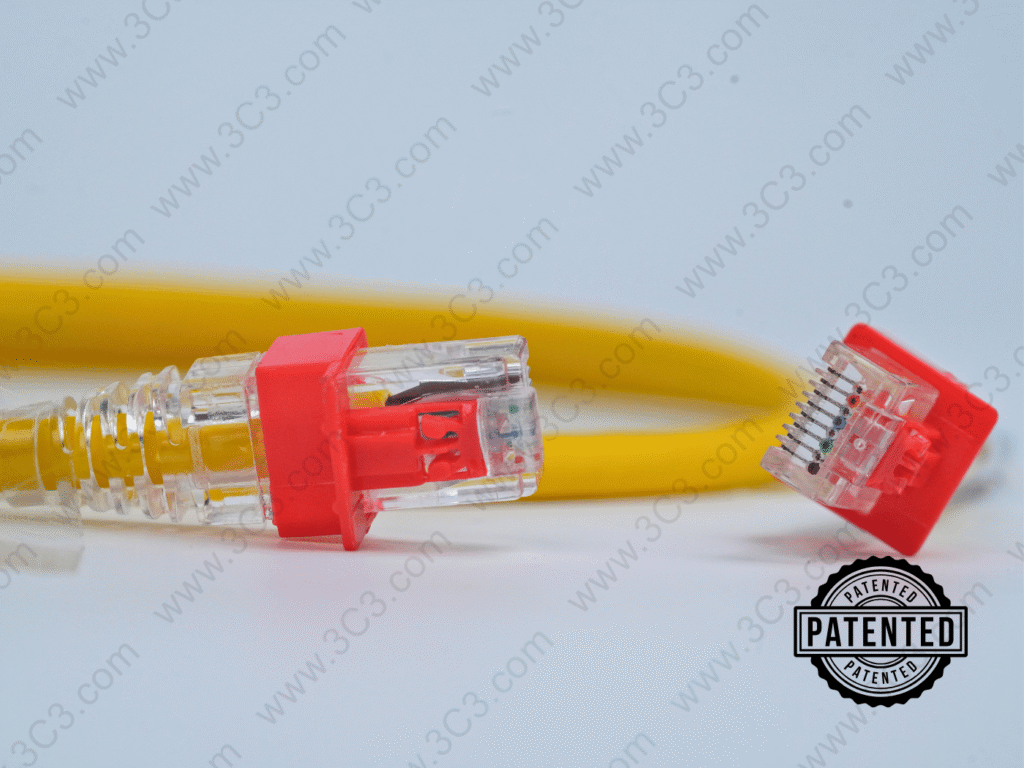 Category 6 Lockable Patch Cord - 3C3