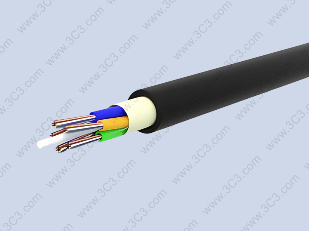 Multimode Indoor/ Outdoor Fiber Optic Cable (48F) - 3C3