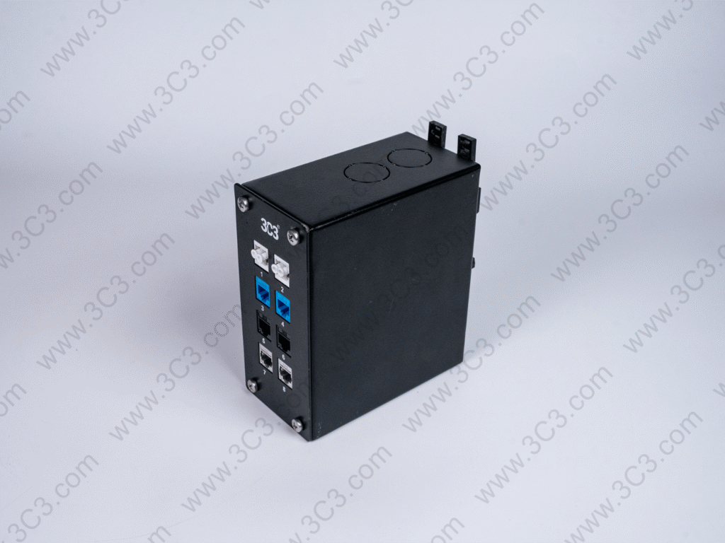 DIN Rail IO Panel Copper - 3C3